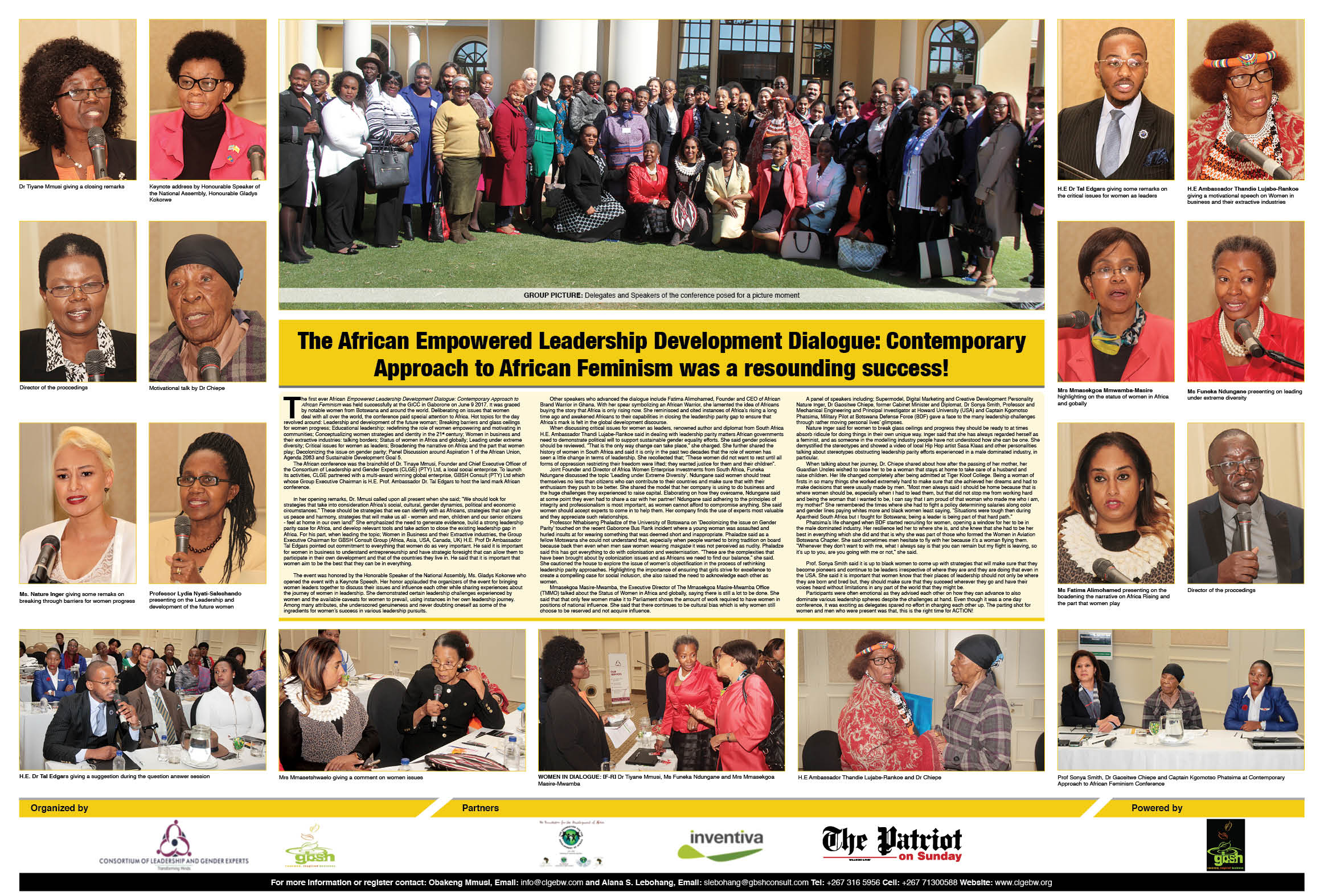 CLGE - Consortium of Leadership & Gender Experts (PTY) Ltd (CLGE)